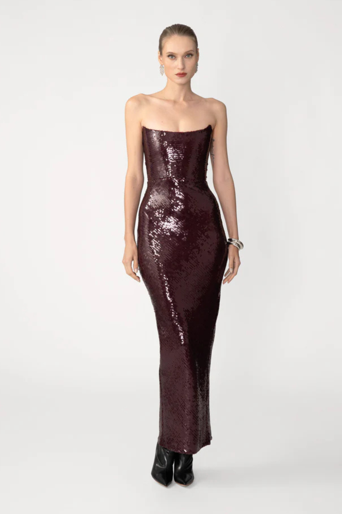 Venus Sequin Gown by Sau Lee - RENTAL – The Fitzroy