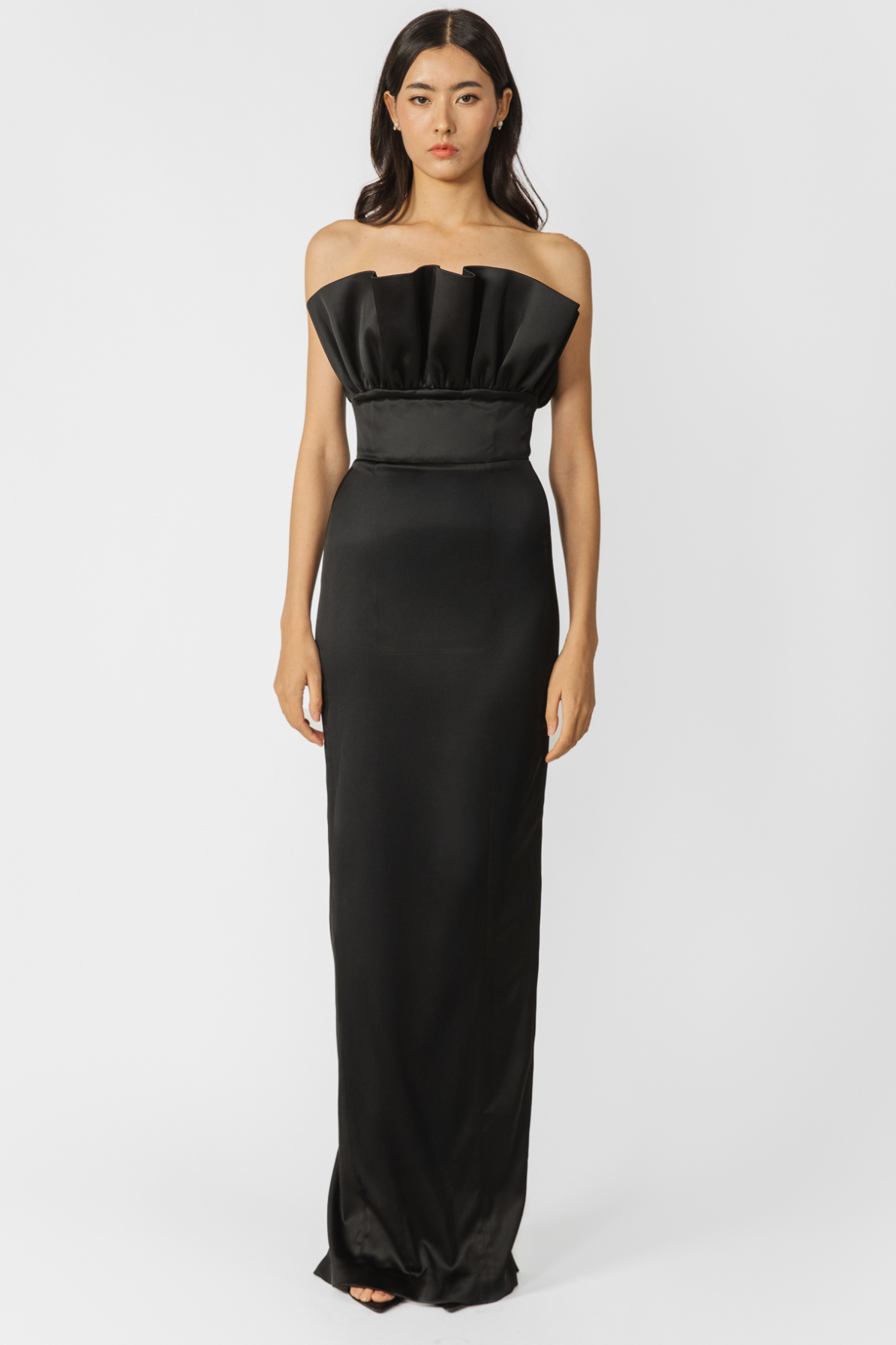 Noah Satin Gown by Sau Lee - FINAL SALE – The Fitzroy