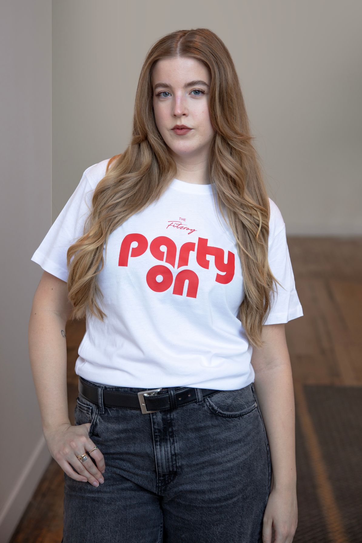 Limited Edition Party On T-Shirt in White – The Fitzroy